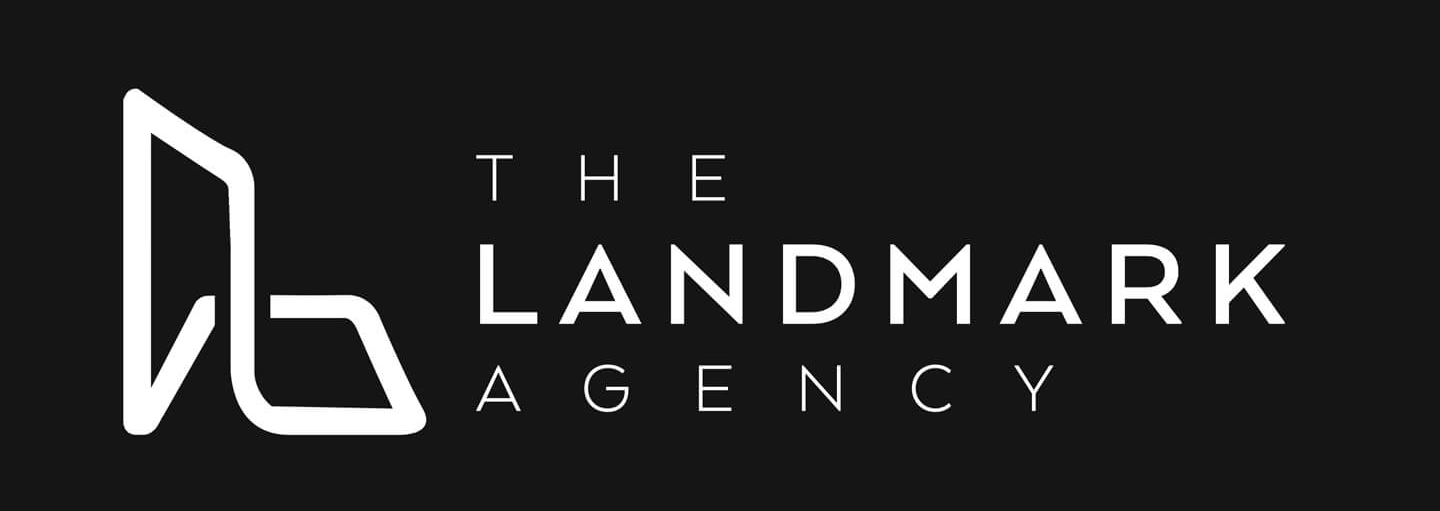 The Landmark Agency Logo - Fluxar Studios, Inc - Bakersfield, CA